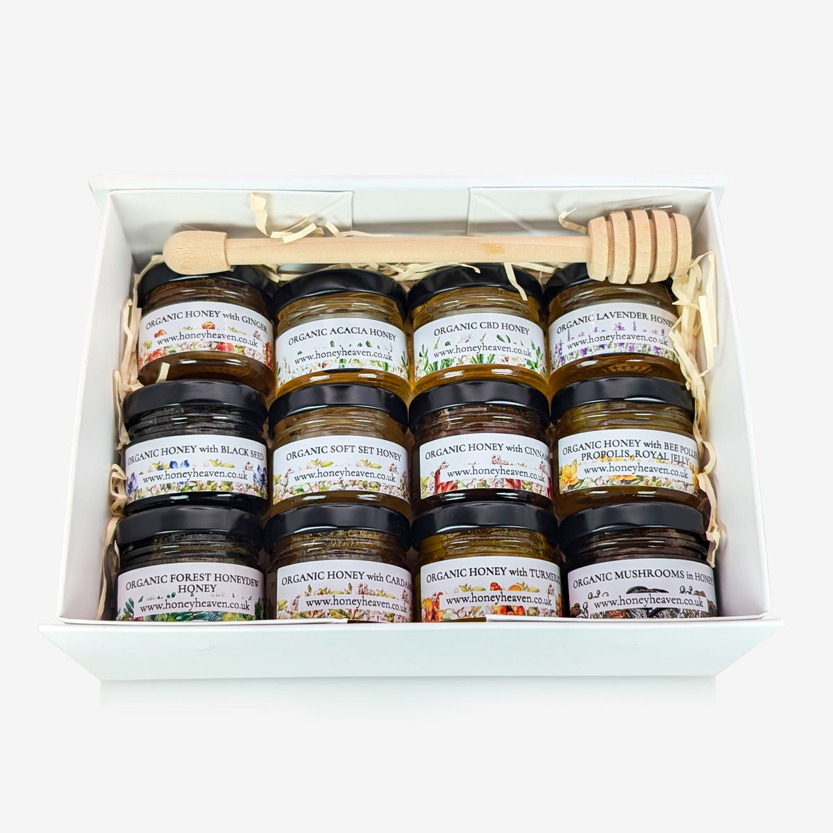 Ultimate Organic Honey Collection Gift Set - 12 x 40g