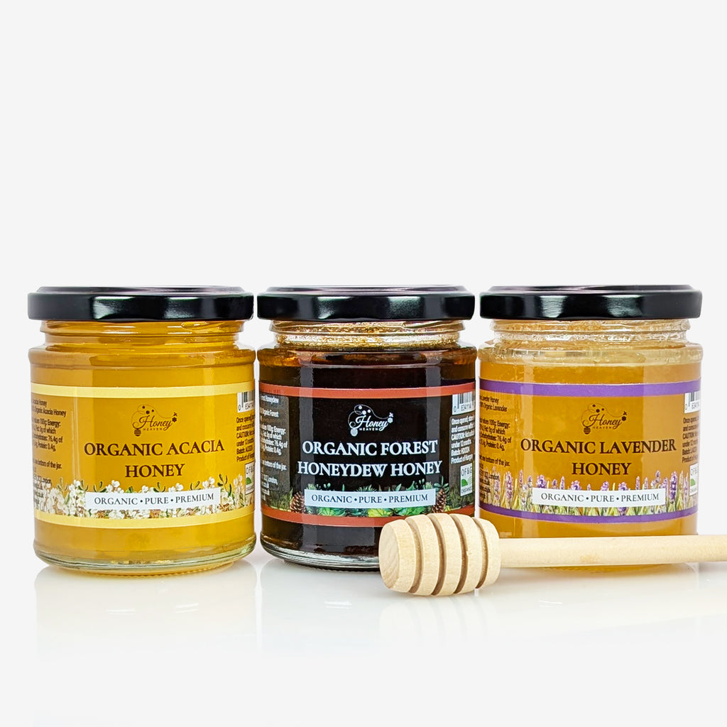 Pure Raw Honey Gift Set