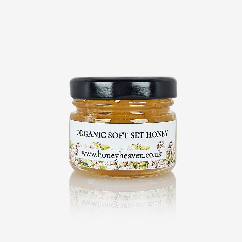 Organic Soft Set Mini Honey 40g - Honey Heaven