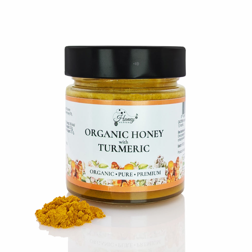 Organic Turmeric Honey - Haldi Honey | Honey Heaven