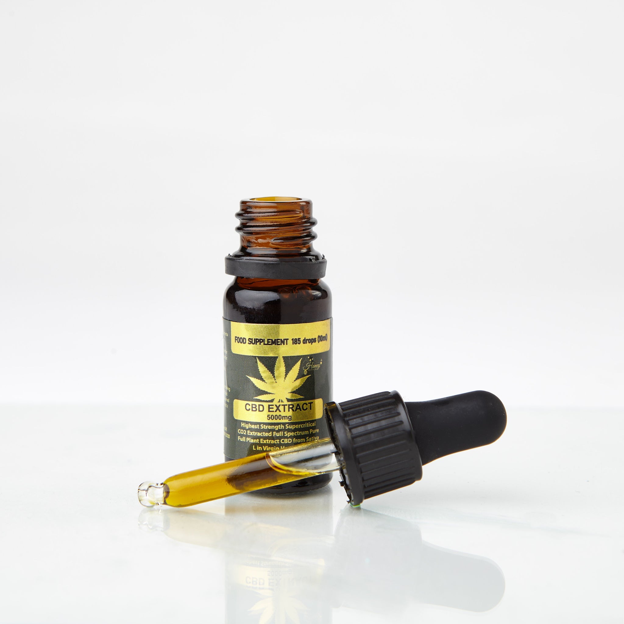 5000 mg CBD Oil Concentrate UK (50%) - Honey Heaven